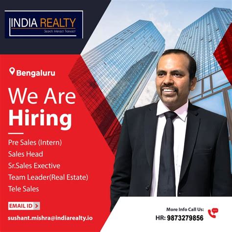 Hiring Bangalore Call9873279856 Sushant Shekhar Mishra