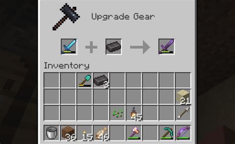 Minecraft Netherite How To Make Netherite Ingot Weapons