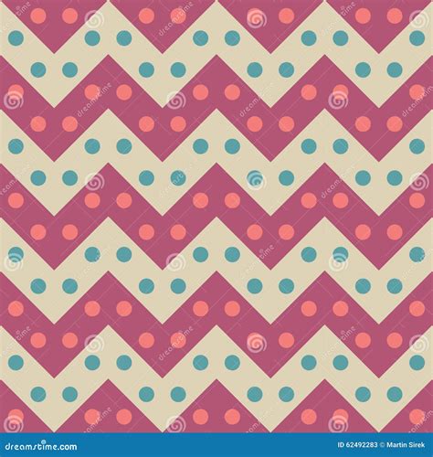 Vector Modern Seamless Colorful Geometry Chevron Lines Pattern Color Candy Abstract Stock