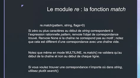 Les Expressions Régulières Le Module Python Re Les Bases Youtube