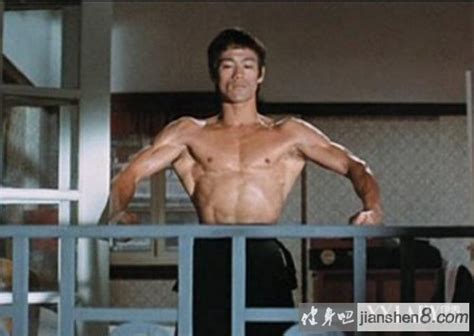 李小龙肌肉照！李小龙肌肉密度！4 健身吧