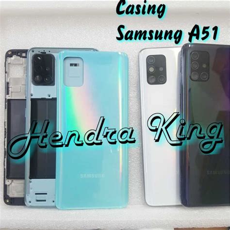 Jual Casing Samsung A Fullset Frame Lcd Bezzel Backdoor Kaca Kamera Shopee Indonesia