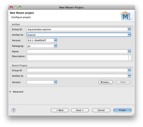 cayenne getting started guide · apache cayenne