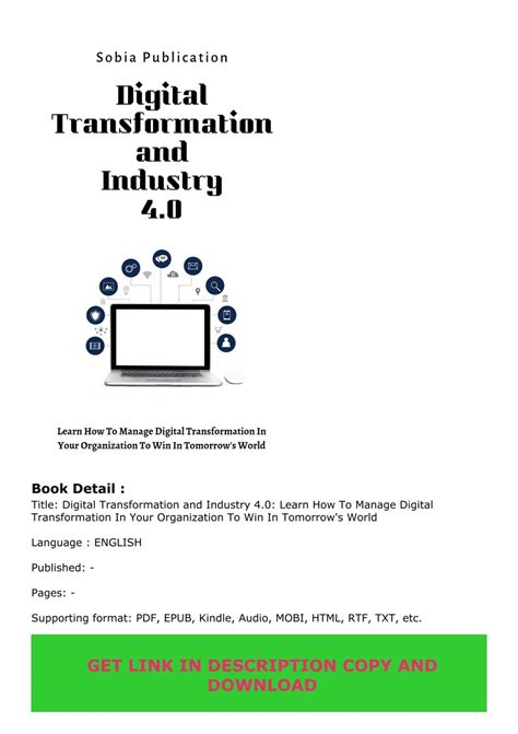 pdf full download digital transformation and industry 4 0 learn how
