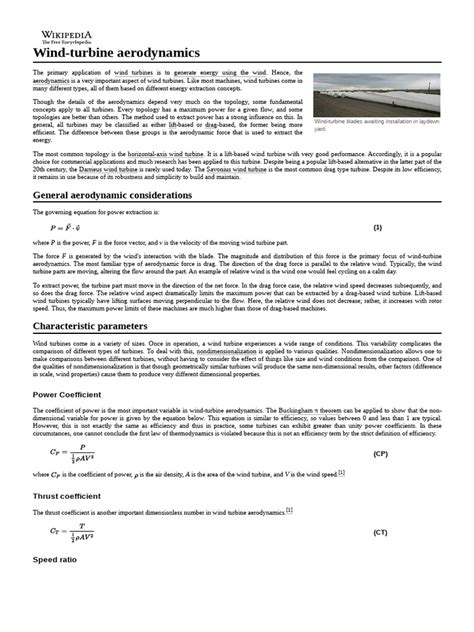 Wind Turbine Aerodynamics Download Free Pdf Computational Fluid Dynamics Aerodynamics