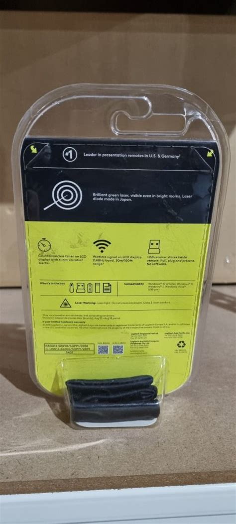 [free Shipping] Logitech R800 Laser Presentation Remote Mobile Phones And Gadgets Other Gadgets