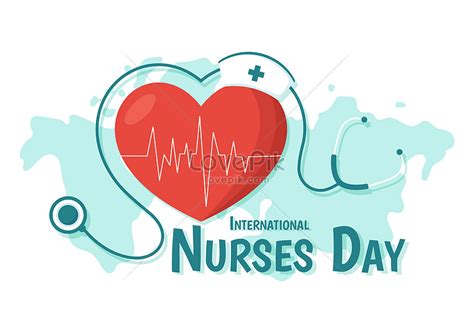 국제 간호사의 날 일러스트레이션 일러스트 무료 다운로드 Lovepik