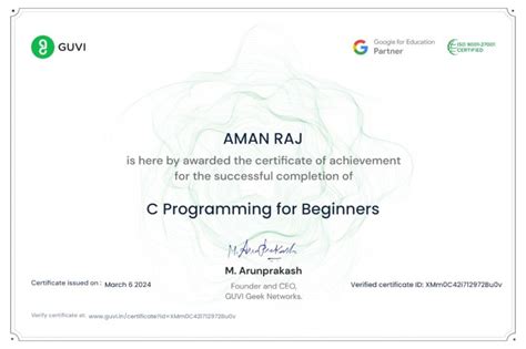 Aman Raj On Linkedin Cprogramming Certificatecompletion Softwaredevelopment Linkedinlearning