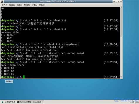 Linux操作命令七 蓝桥云课