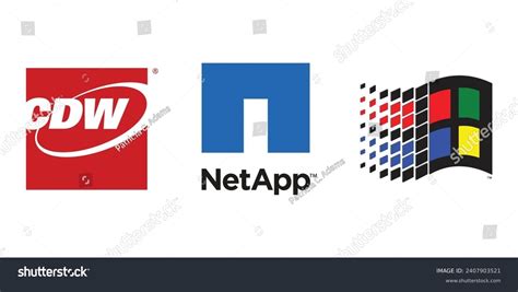 Cdw Netapp Microsoft Windows Editorial Brand Stock Vector Royalty Free 2407903521 Shutterstock
