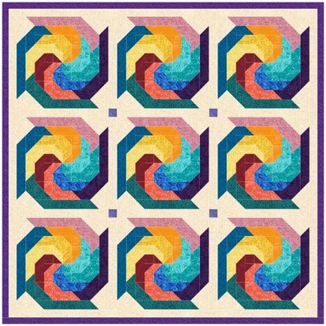 Digital Quilt Block Pattern Quilt Pattern Pdf Paper Pieced Quilt Patterns Etsy