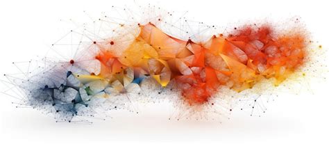 Premium Photo Abstract World Map Of Glowing Particles