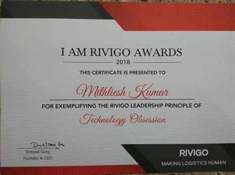 Mithilesh Kumar On Linkedin Rivigo Technology Obsession Leadership