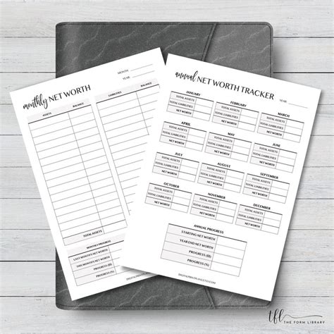 Net Worth Tracker Monthly Net Worth Calculator Buget By Paycheck Zero Based Budget Wealth