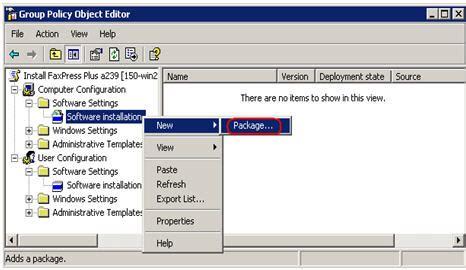 Deploying MSI Packages With Group Policy