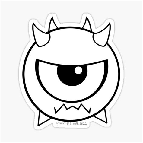 Chibi Cacodemon Sticker For Sale By Swolfdesigns Redbubble