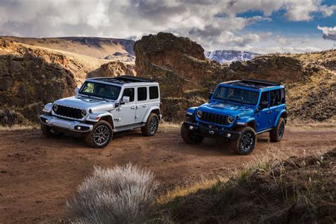 2024 Jeep Wrangler Tech Overhaul Capability Gains New Base 4xe