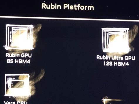 英伟达下一代rubin Gpu被曝提前6个月登场，台积电 3nm 工艺 Hbm4