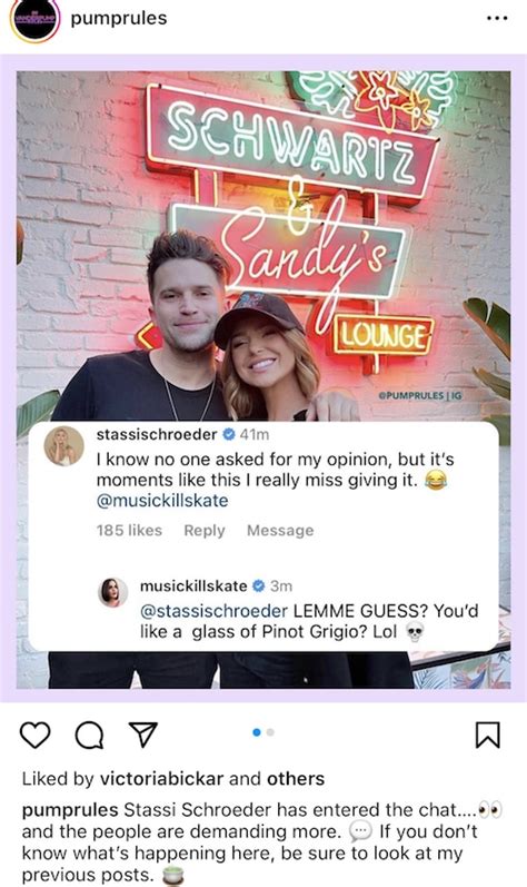 Stassi Schroeder Reacts To Raquels Pic With Tom Schwartz