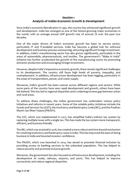 Analysis Of Indian Economic Growth Download Free Pdf Economic