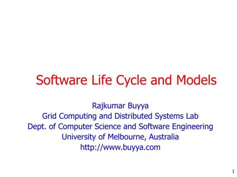 PPT Software Life Cycle And Models PowerPoint Presentation Free Download ID