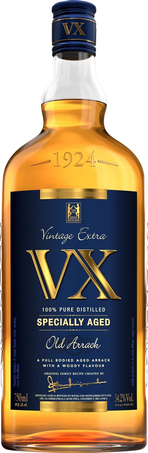 Vx Arrack 750ml Arrack Shop Online At Wineworld Lk