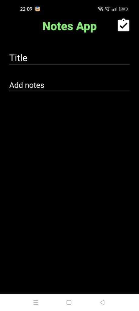 Notes Android App Using Sqlite Notes Android App Project Make A