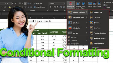 Excel Conditional Formating Youtube