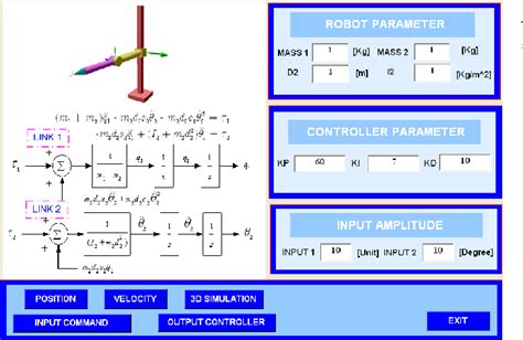 Figure 4 From Dynamics And Kinematics Simulation For Robots Semantic