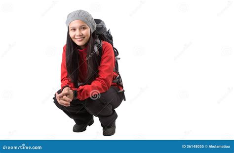 Female With Hiking Attire Vi Stock Image Image Of Looking Adult 36148055