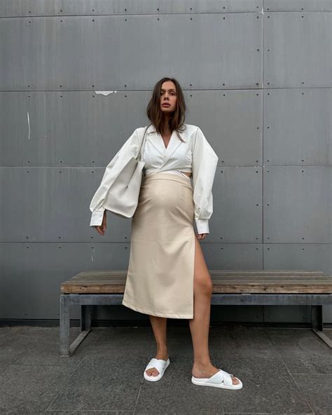 Pregnant Outfit Модная одежда для беременных Мода для беременных Одежда для беременных