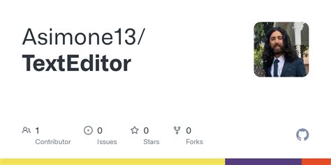 Github Asimone13texteditor