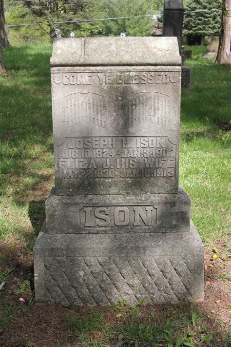 Joseph Henry Ison 1824 1907 Mémorial Find A Grave