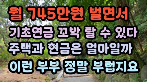 월소득 745만원에도 기초연금을 받을 수 있는 방법기초연금 신청 고소득자도 받을 수 있다근로소득과 재산에 따른 기초연금 수급 기준 완벽 정리 Youtube