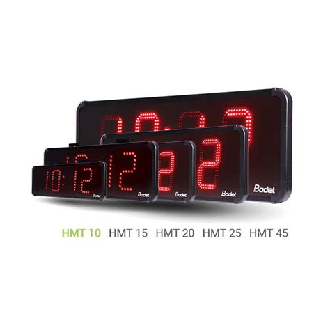 Bodet Hmt 10 15 25 45 Outdoor Digital Clock