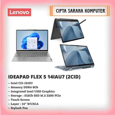Jual Lenovo IdeaPad Flex IAU CID Cloud Grey Di Seller Klikme Parit Tokaya Kota
