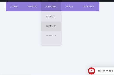 Javascript Dropdown Navigation Menu Examples Onaircode