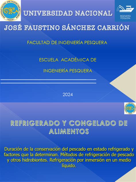 Sem 4 Refrig Durac Estado Refrig Métodos Refrigeración Pdf Agua