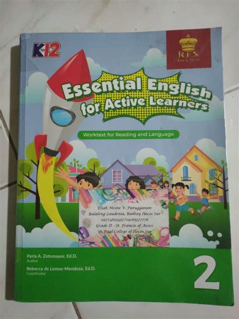 Essential English for Active Lerners on Carousell