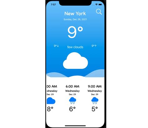 Weather App For Ios With Swift