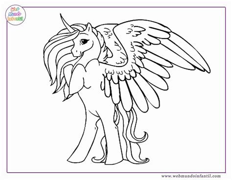 Unicornio Para Colorear Y Dibujar Imagenes De Unicornios Para Imprimir