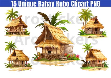 Bahay Kubo Clipart Artstation Bahay Kubo Balikat Ulo