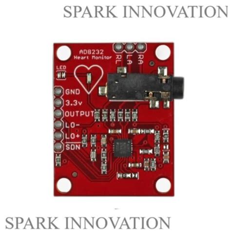 Ad8232 Ecg Monitor Sensor Module Spark Innovation