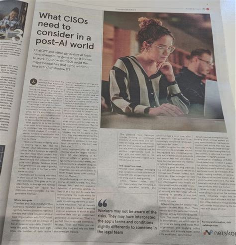 Neil Thacker On Linkedin Innovation Cybersecurity Ai