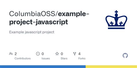 Github Columbiaossexample Project Javascript Example Javascript Project Github Columbiaossexample Project Javascript Example Javascript Project