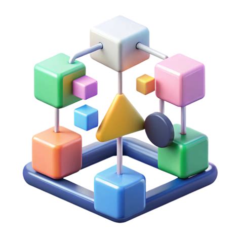 Connecting Data Cubes A 3d Visualization Of System Integration 56093205 Png
