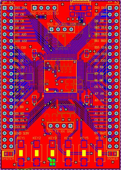 【e235】stm32f103ve核心板 stm32 stm8 索炜达电子
