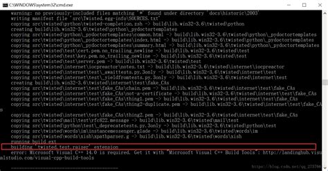 scrapy安装遇到问题解决 spi py 安装失败 csdn博客
