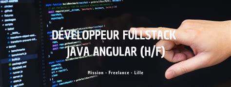 Développeur FullStack Java Angular H F Insitoo Lille Freelances