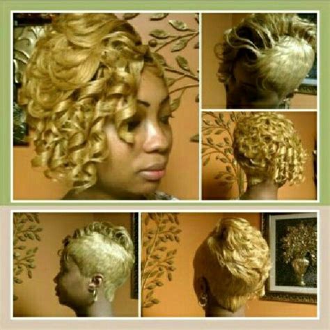 Piece Hair Weave And Ringlet Curls African American Hairstyles American Hairstyles Weave